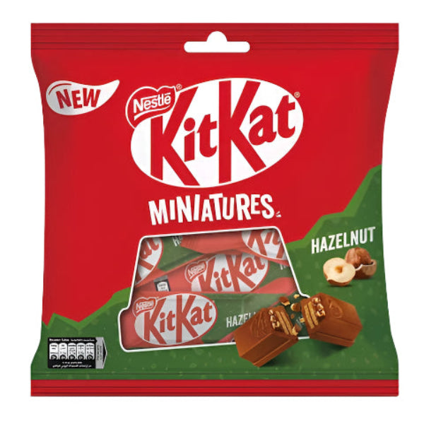 Nestle Kit Kat Miniatures Hazelnut 110g | Sweet City - Chocolates ...