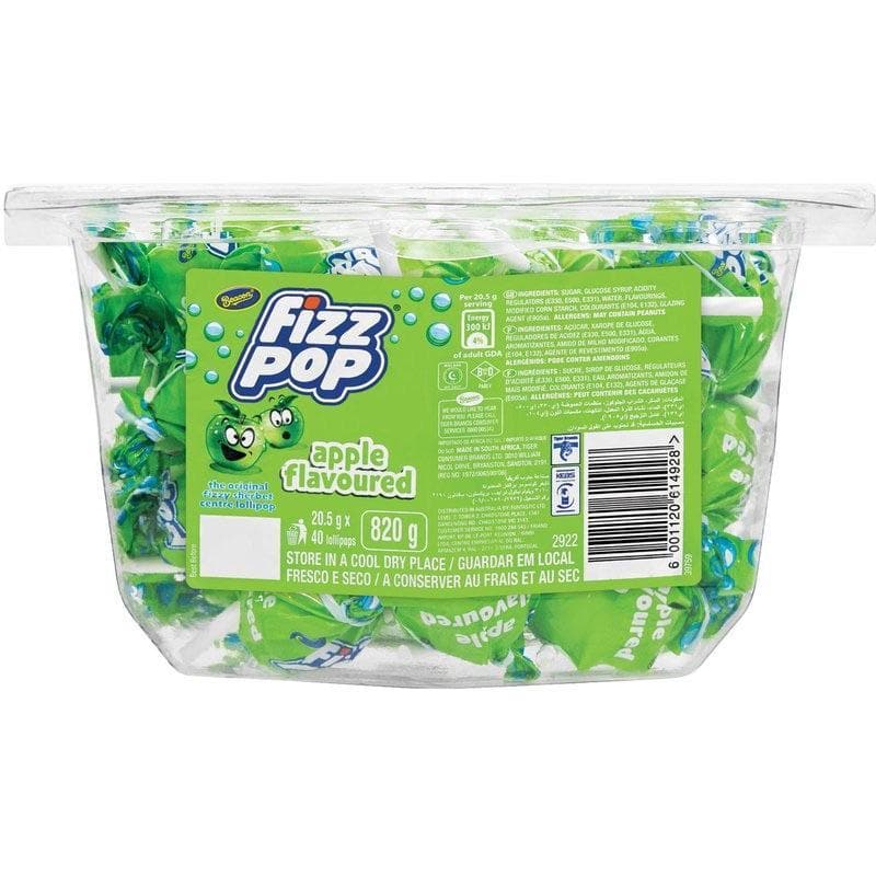 Beacon Fizz Pops Tub of 40 | Sweet City - Chocolates | Sweets | Drinks ...