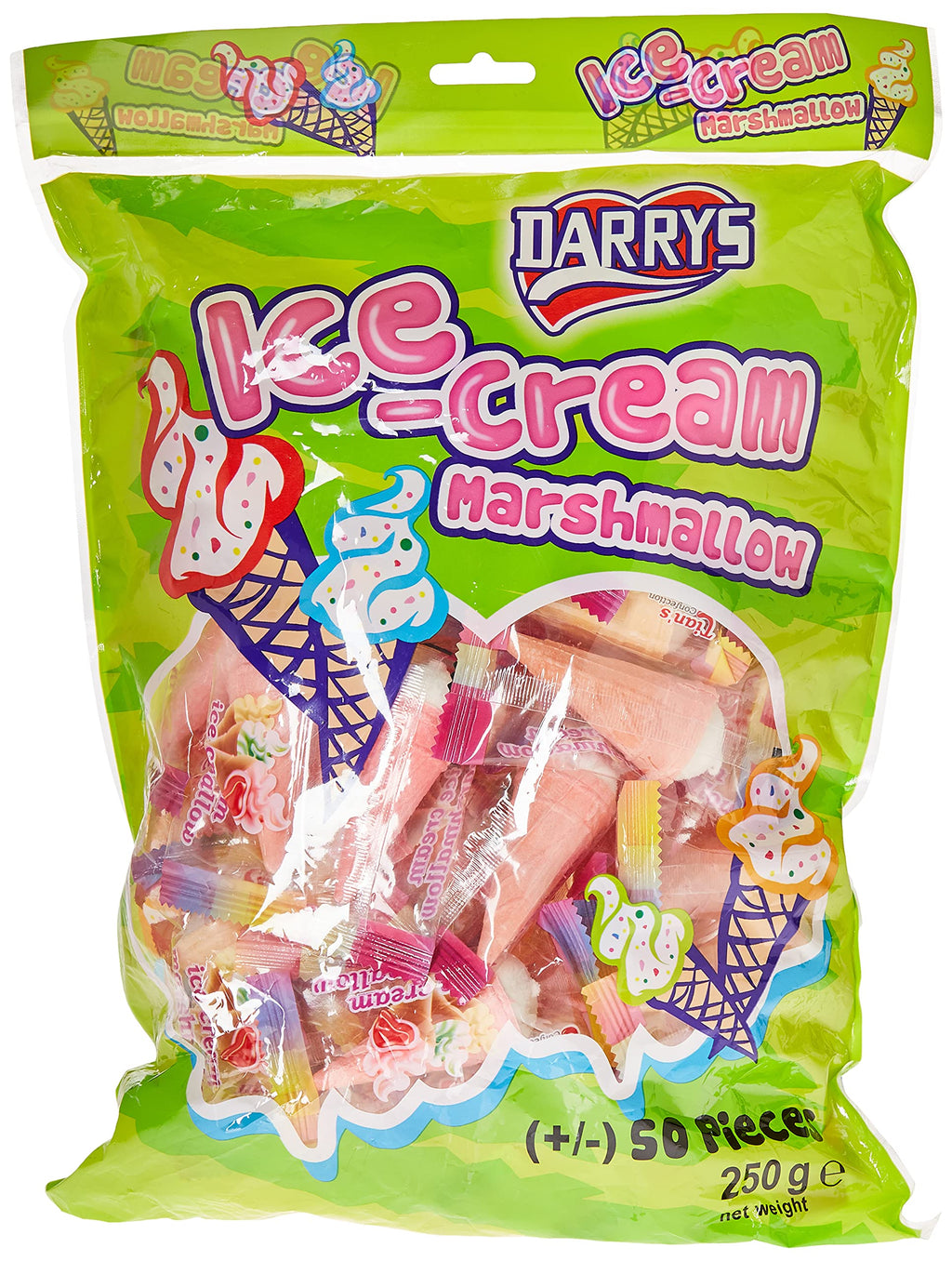 Darrys Ice Cream Mallows Individually Wrapped Pack of 50 | Sweet City ...